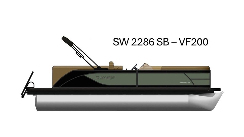 New Godfrey Pontoons Sweetwater 2286 SB 2026 for sale in Piedmont ...
