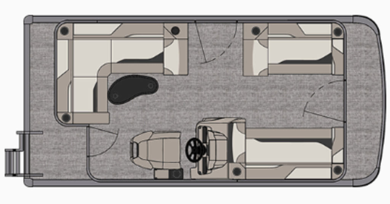 New Tahoe Pontoons Sport Cruise 17 FT 2026 for sale in Columbia ...