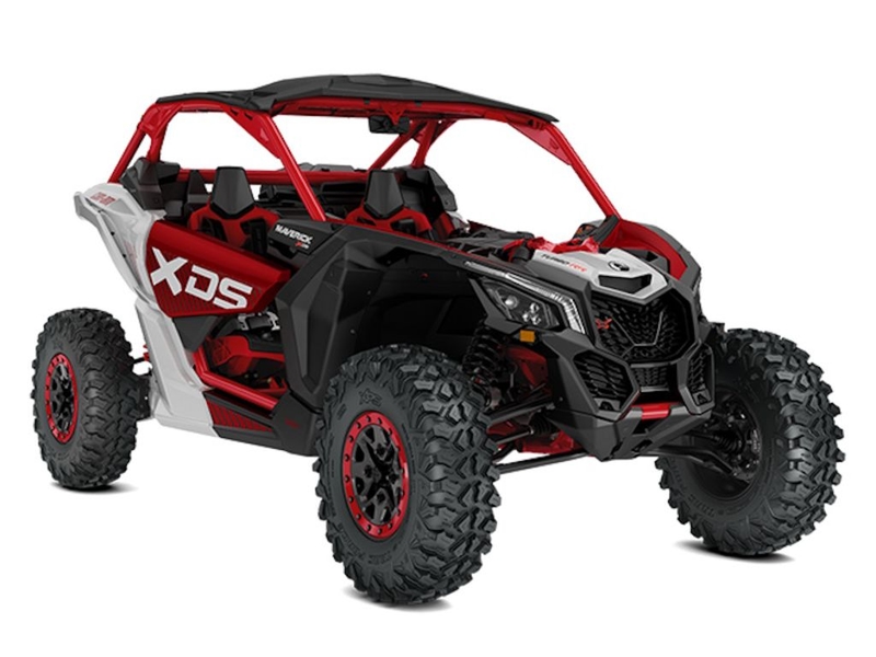 Used Can-Am® Maverick X3 X ds Turbo RR Fiery Red Hyper Silver 2025 for ...
